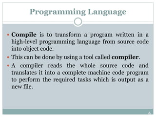 Fundamentals of Programming Chapter 2 | PPT | Programming Languages | Computing