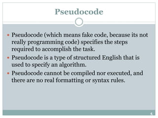 Fundamentals of Programming Chapter 3 | PPT | Programming Languages | Computing