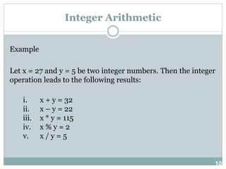 Fundamentals of Programming Chapter 5 | PPT