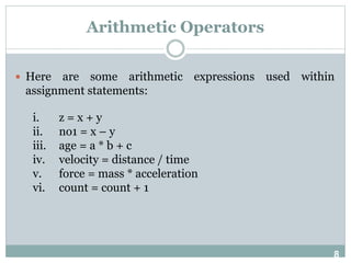 Fundamentals of Programming Chapter 5 | PPT