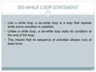 Fundamentals of Programming Chapter 7 | PPT