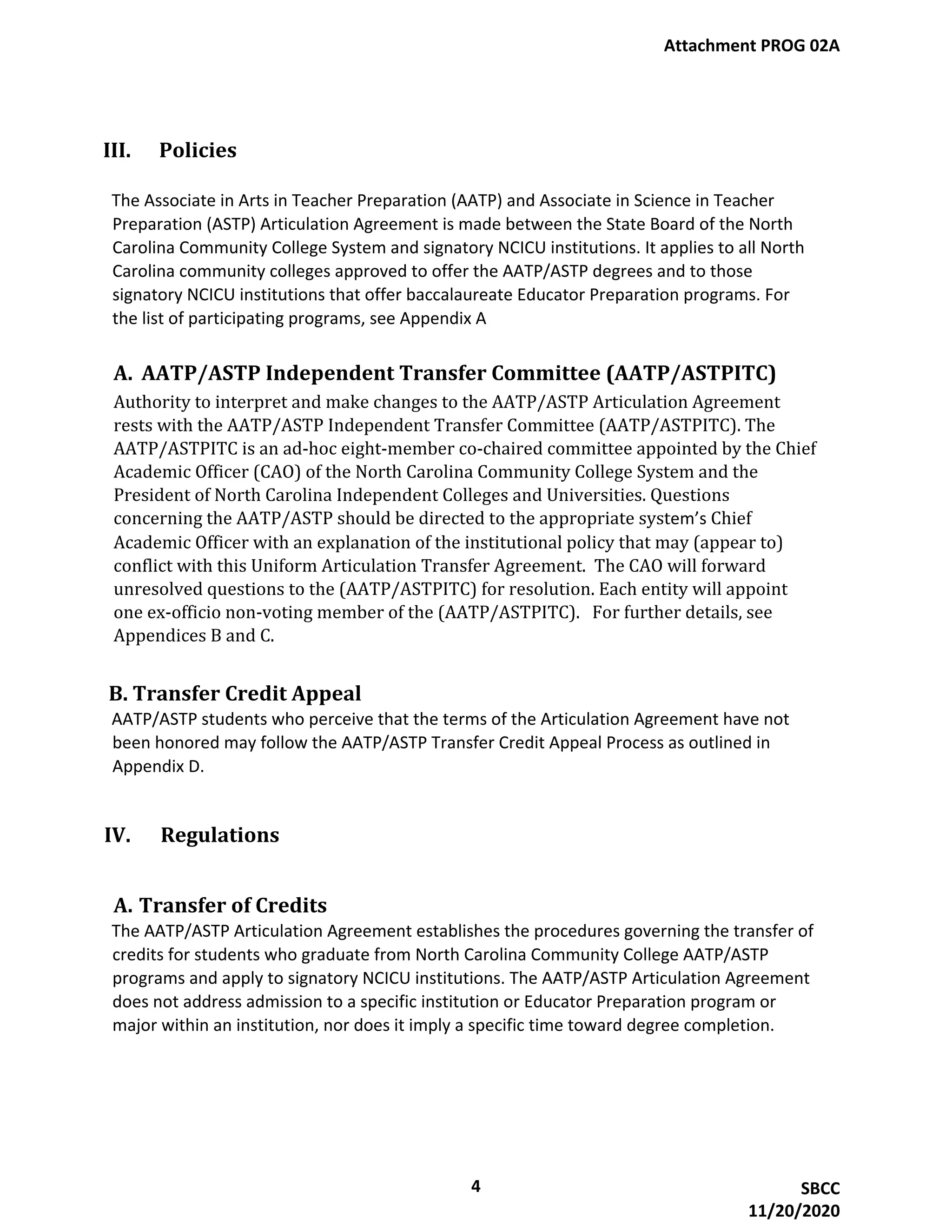 Articulation agreement | PDF