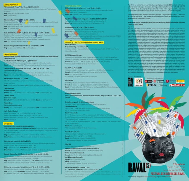 Festival Raval's 2014 | PPT