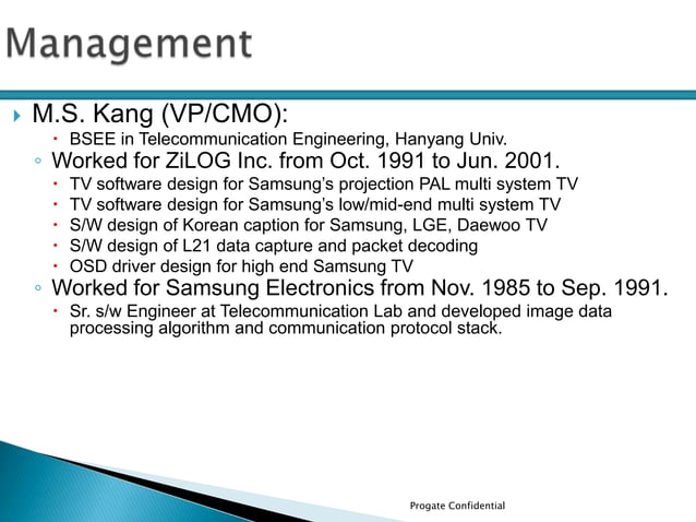 Progate technology company overview | PPT