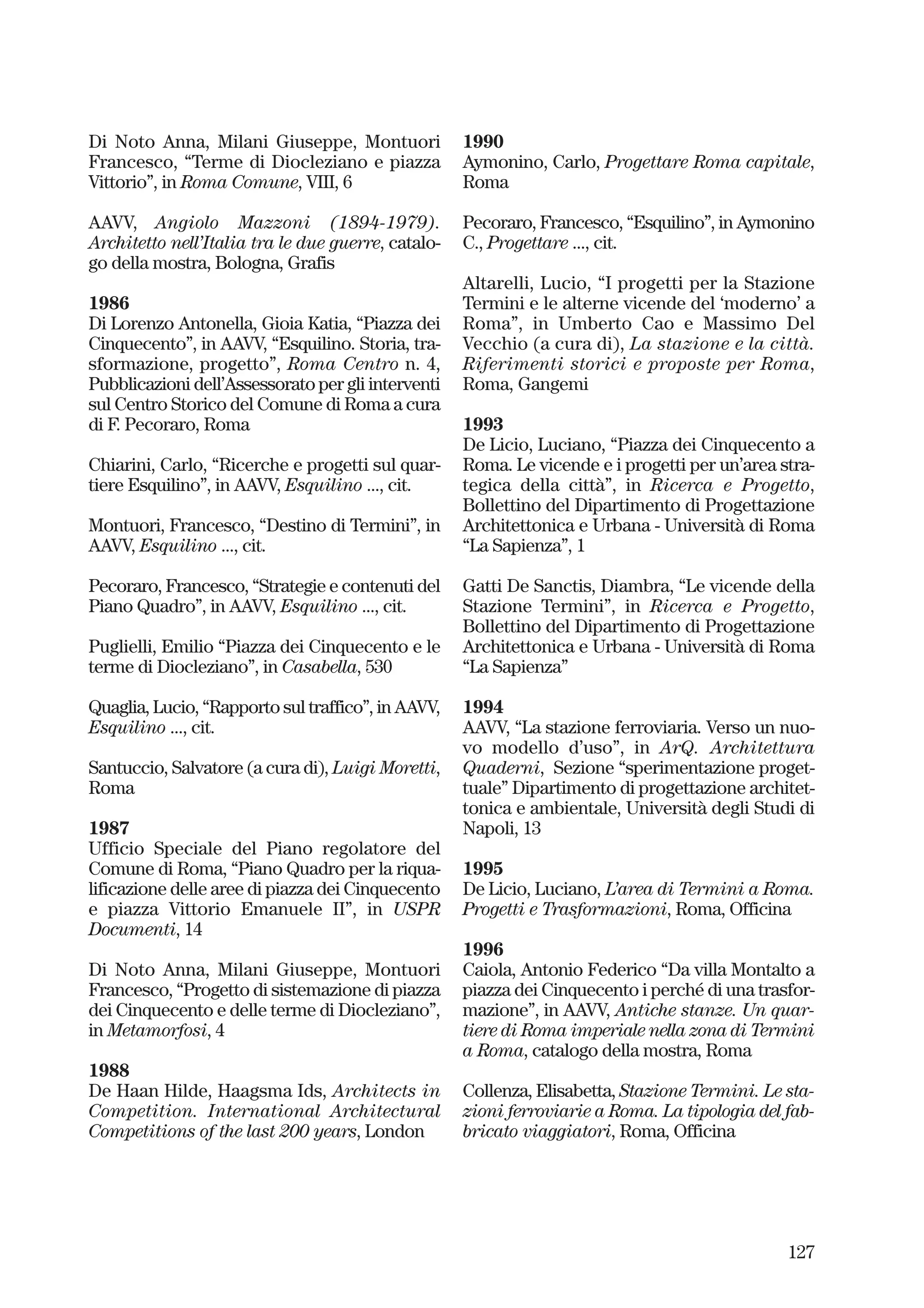 Bibliografia della Stazione Termini | PDF