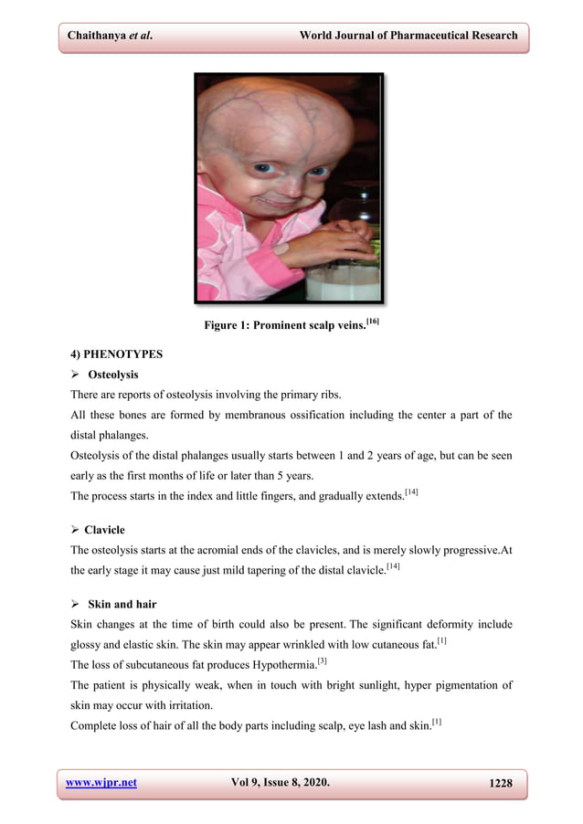 Progeria | PDF | Heart and Cardiovascular Diseases | Diseases and ...