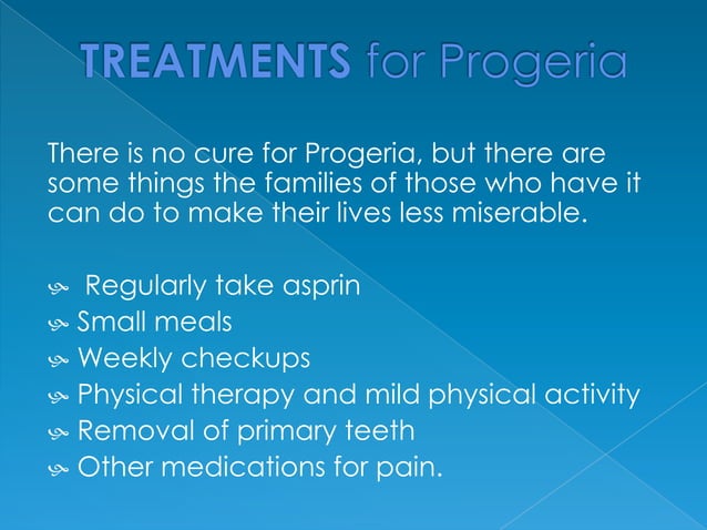 Everything you Need to Know About Progeria | PPTX | Genetics | Science