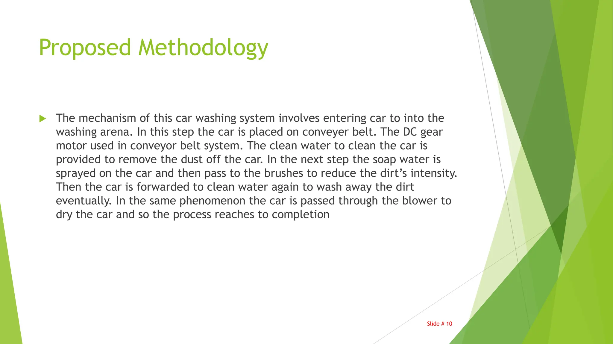 Progess presentation 195.pptx of Automatic car wash system using PLC | PPTX