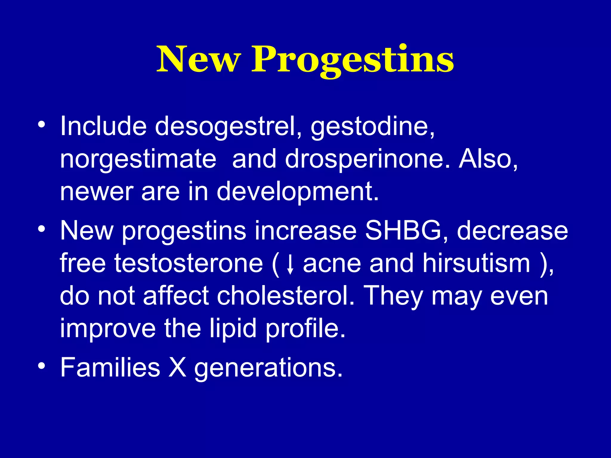 Progesterone, new values in clinical practice | PPT