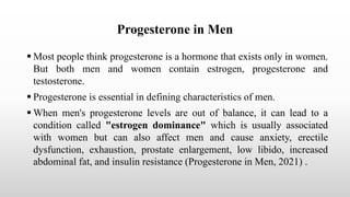 Progesterone Abnormalities up and down regulation | PDF
