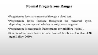 Progesterone Abnormalities up and down regulation | PDF