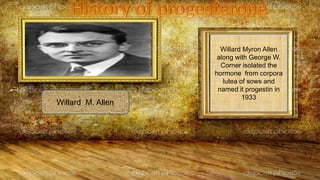 Progesterone and related drugs | PPT