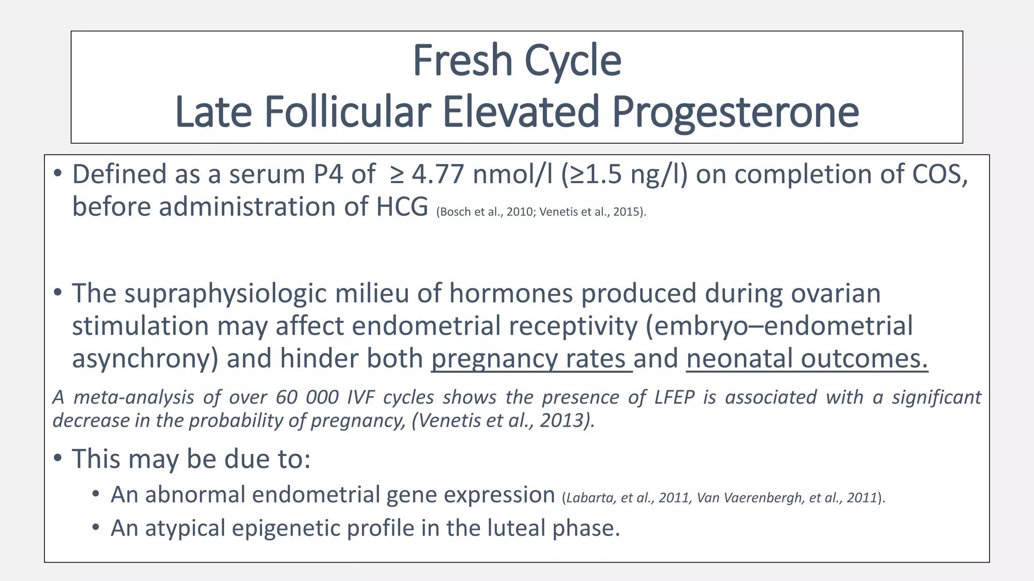Progesterone and reproduction: Concepts | PPTX