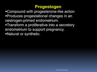 Compound Progesterone Pills