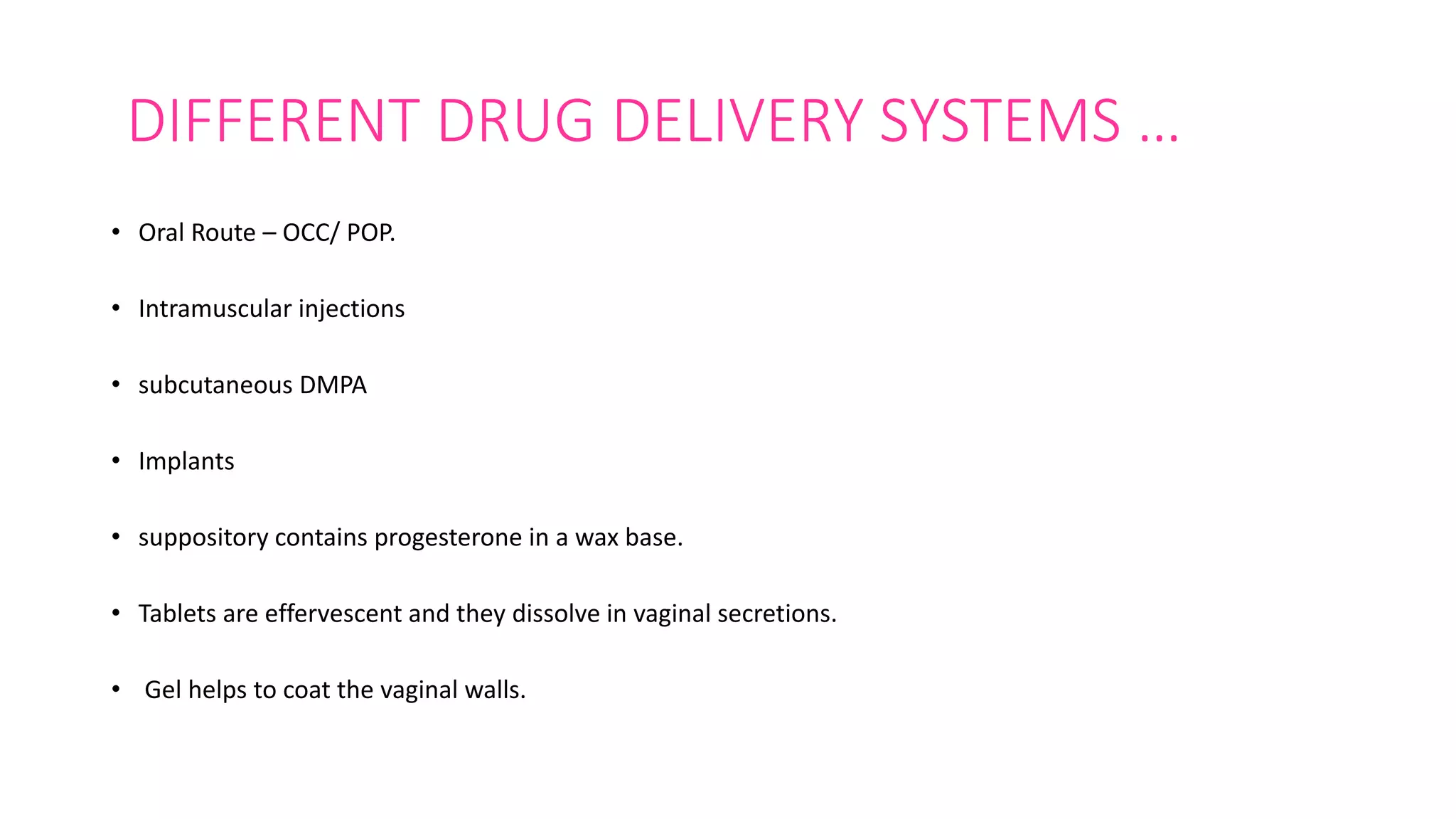 Progesterone in gynecology | PPTX