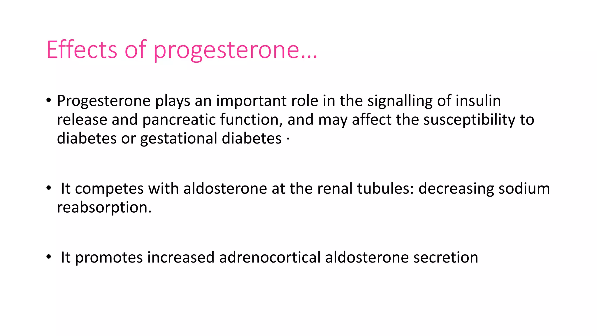 Progesterone in gynecology | PPTX