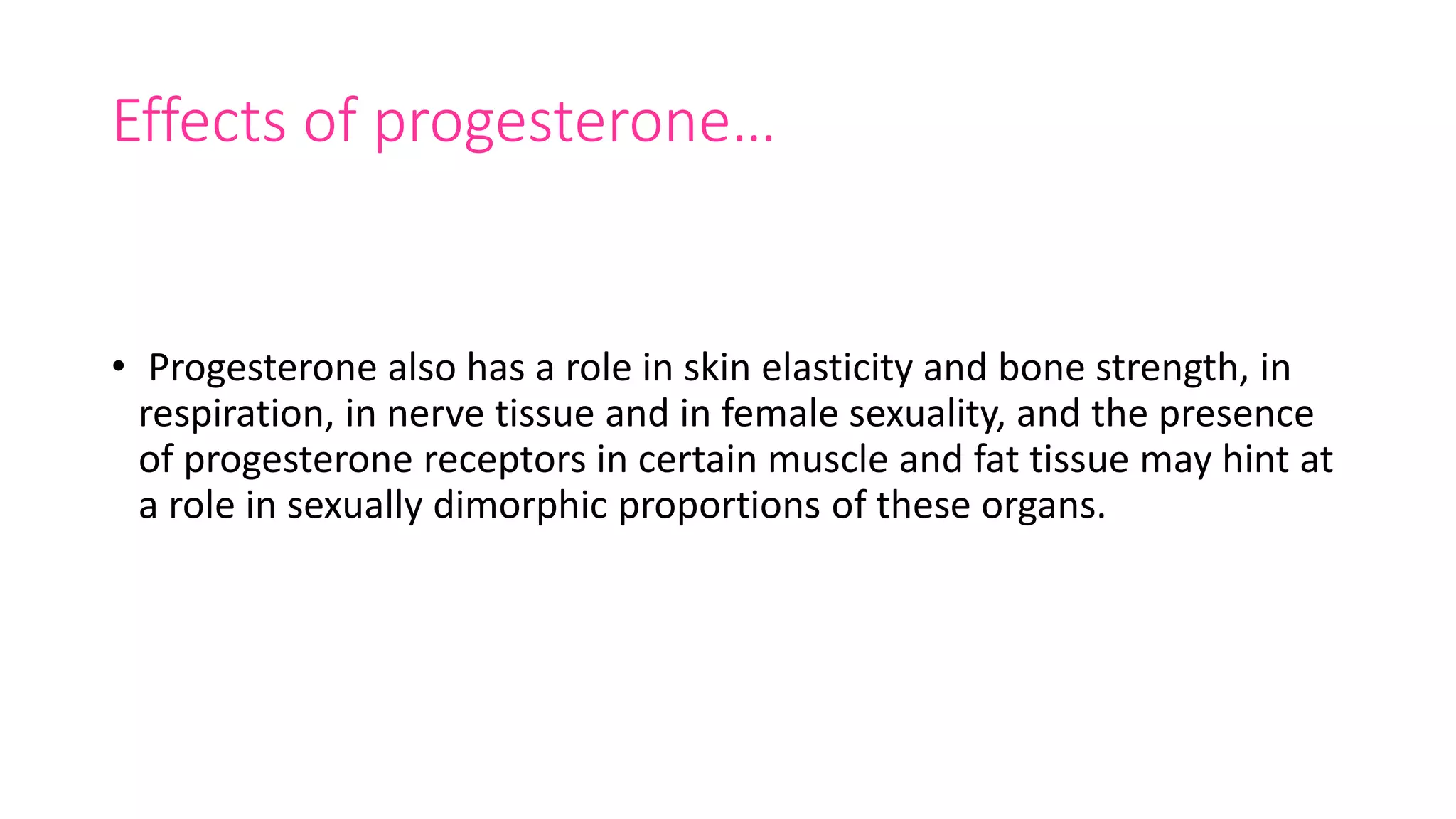 Progesterone in gynecology | PPTX