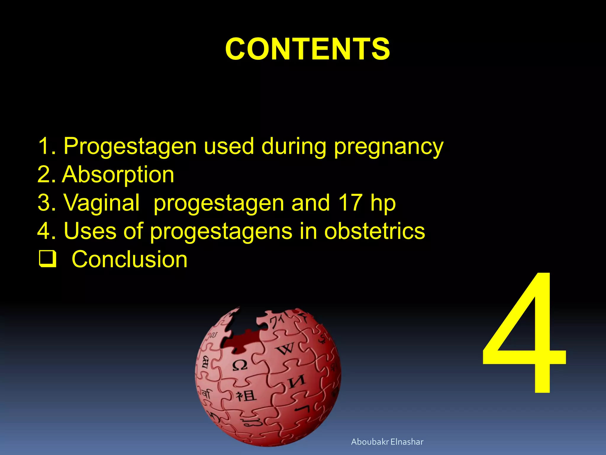 Progestogens in obstetrics: Which type and route???? | PDF