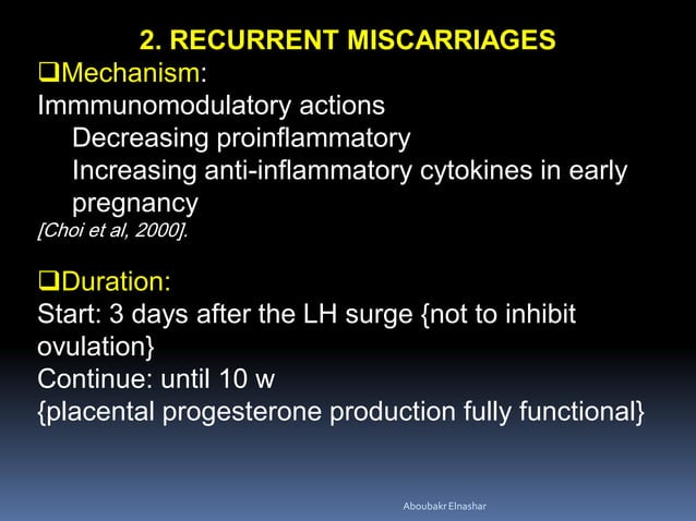 Progestogens in obstetrics: Which type and route???? | PDF