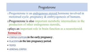 Progesterone Hormone Function