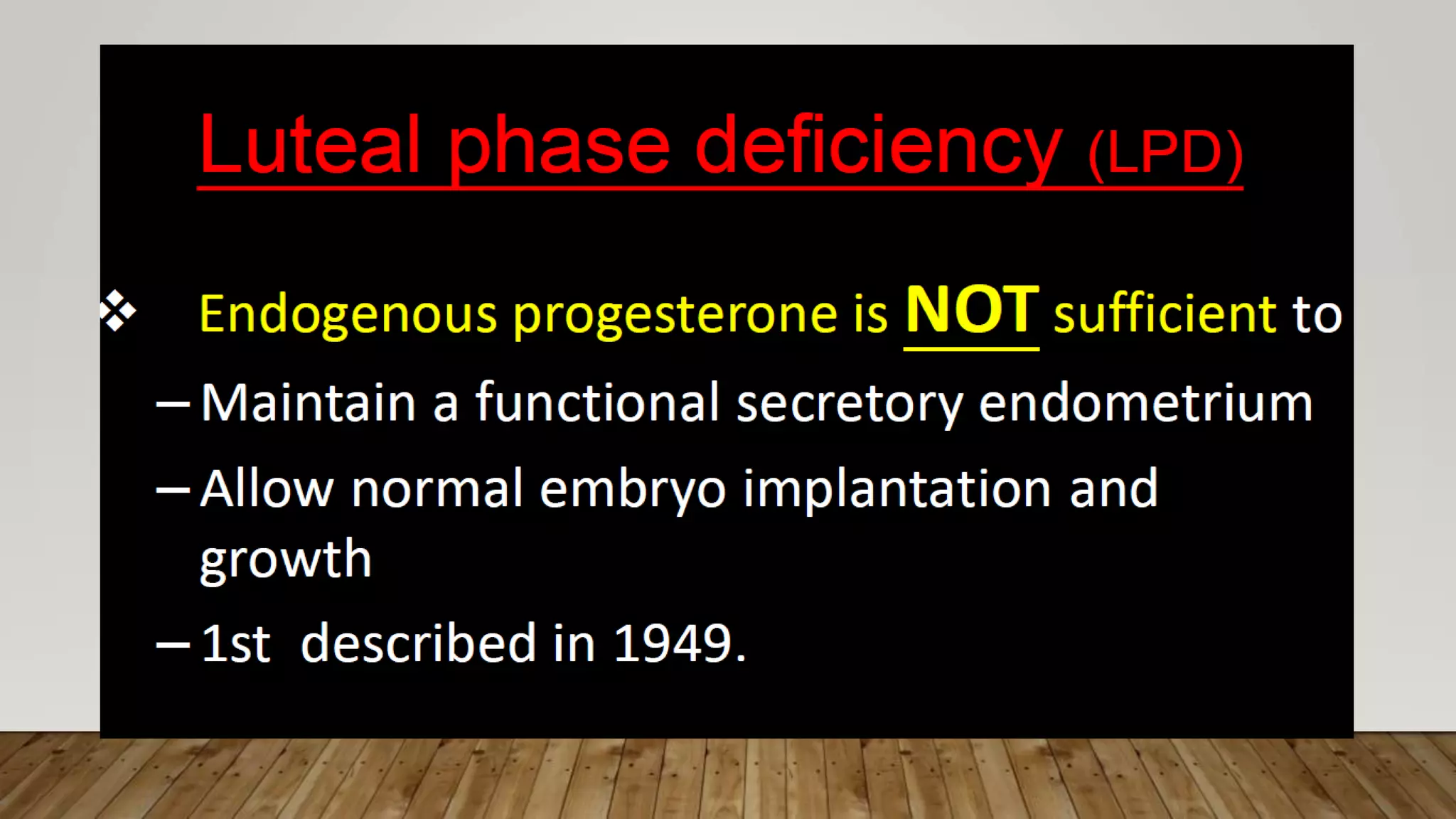 Progesterones role as luteal phase support in art cycles | PPT