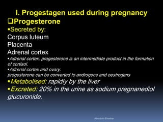 Progestogens in obstetrics: Which type and route???? | PDF