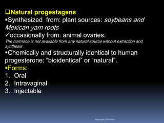 Progestogens in obstetrics: Which type and route???? | PDF