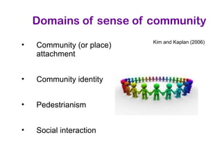 Neighborhood and Sense of Community | PDF