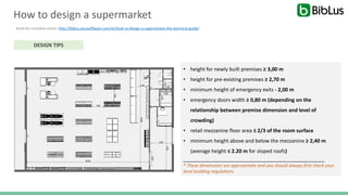 How to design a supermarket, the technical guide | PDF