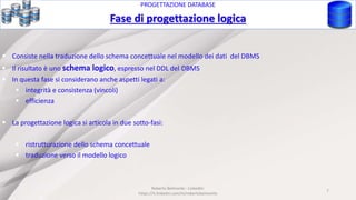 Progettazione database relazionali | PPTX | Databases | Computer Software and Applications