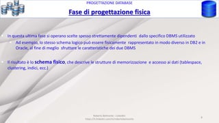 Progettazione database relazionali | PPTX