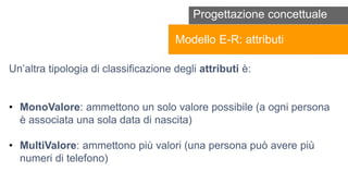 Progettazione di un database relazionale | PPTX