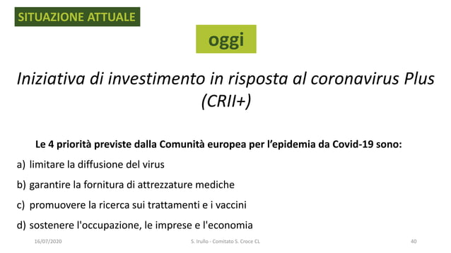 Progetto cefpas dubini 140720 | PPT