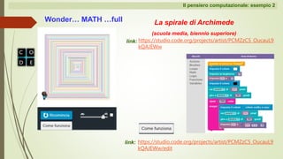 Pensiero computazionale | PPTX