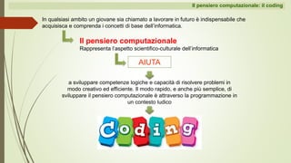 Pensiero computazionale | PPTX