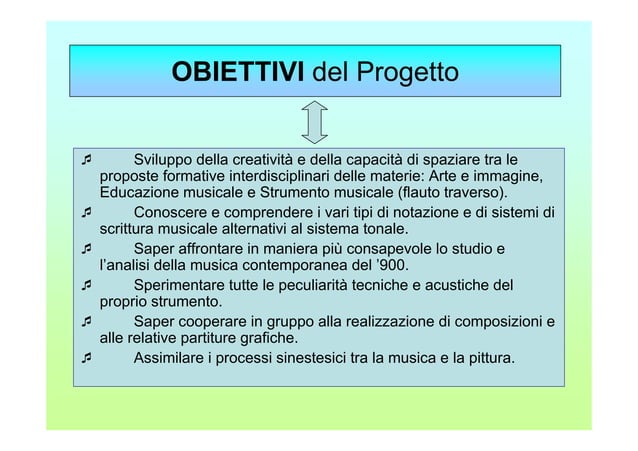 Progetto didattico | PDF