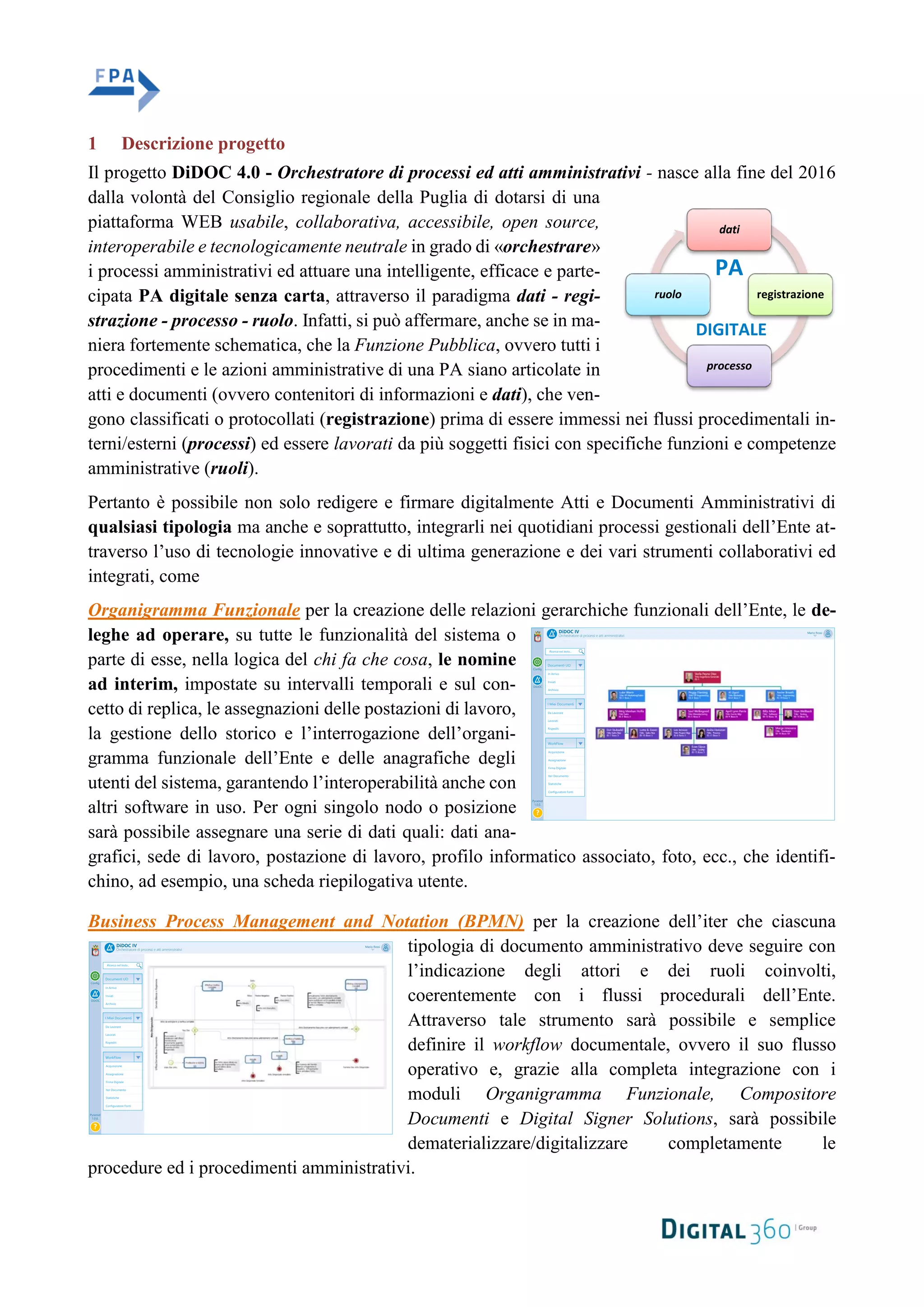 Progetto DiDOC 4.0 - ForumPA 2017 | PDF