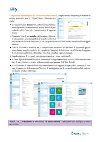 Progetto DiDOC 4.0 - ForumPA 2017 | PDF