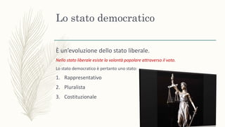 Lo Stato e i suoi elementi costitutivi | PPTX