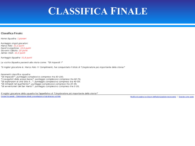 Progetto E Learning | PPT | Computing | Technology & Computing