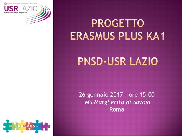 Progetto erasmus plus ka1 | PDF