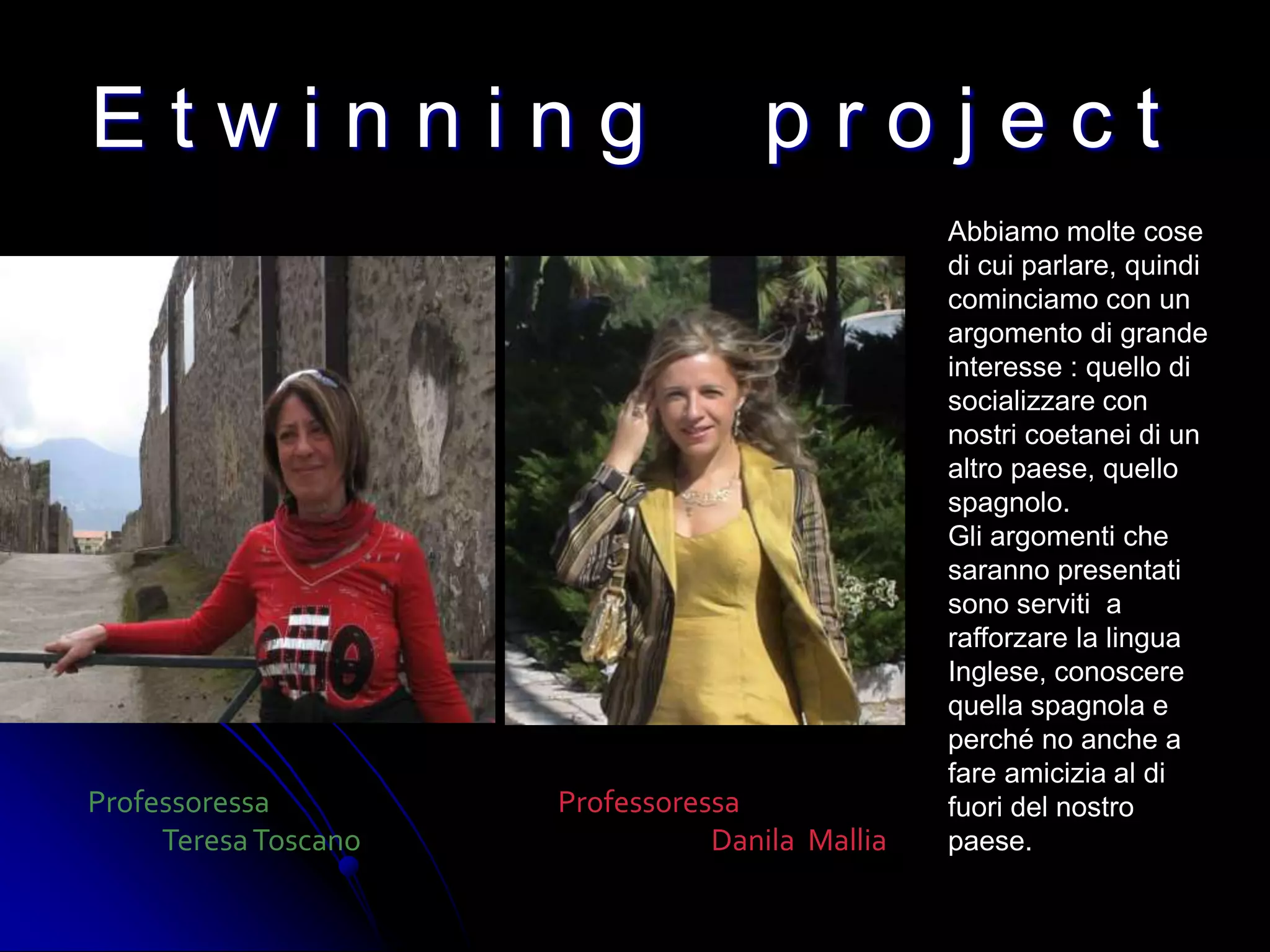 Progetto etwinning"We are what we eat and do" | PPTX