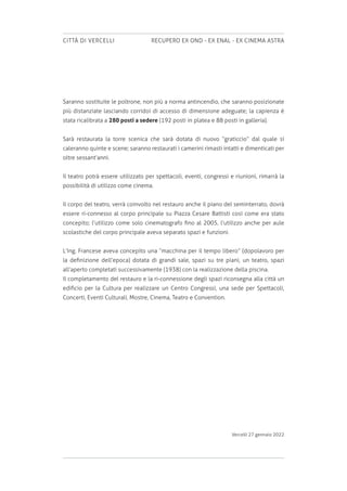 Progetto ex enal | PDF