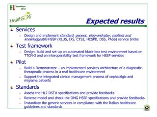 Steps towards an industrial implementation of HSSP standards | PDF ...