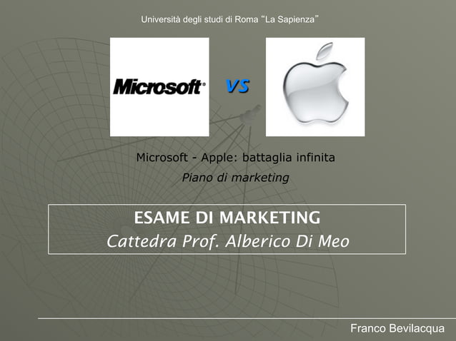 Progetto marketing | PDF | Computing | Technology & Computing