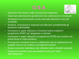 Progetto "Tutto il mondo in un click" | PPT