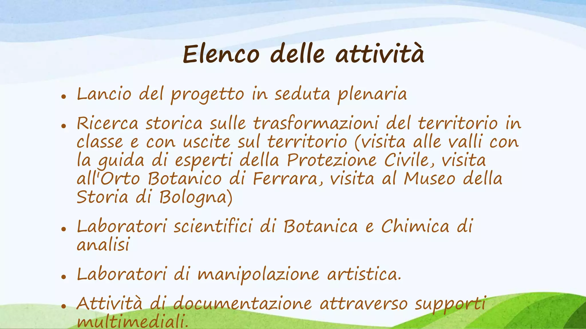 Progetto Scuola Pizzichi d’Ortica | PPTX