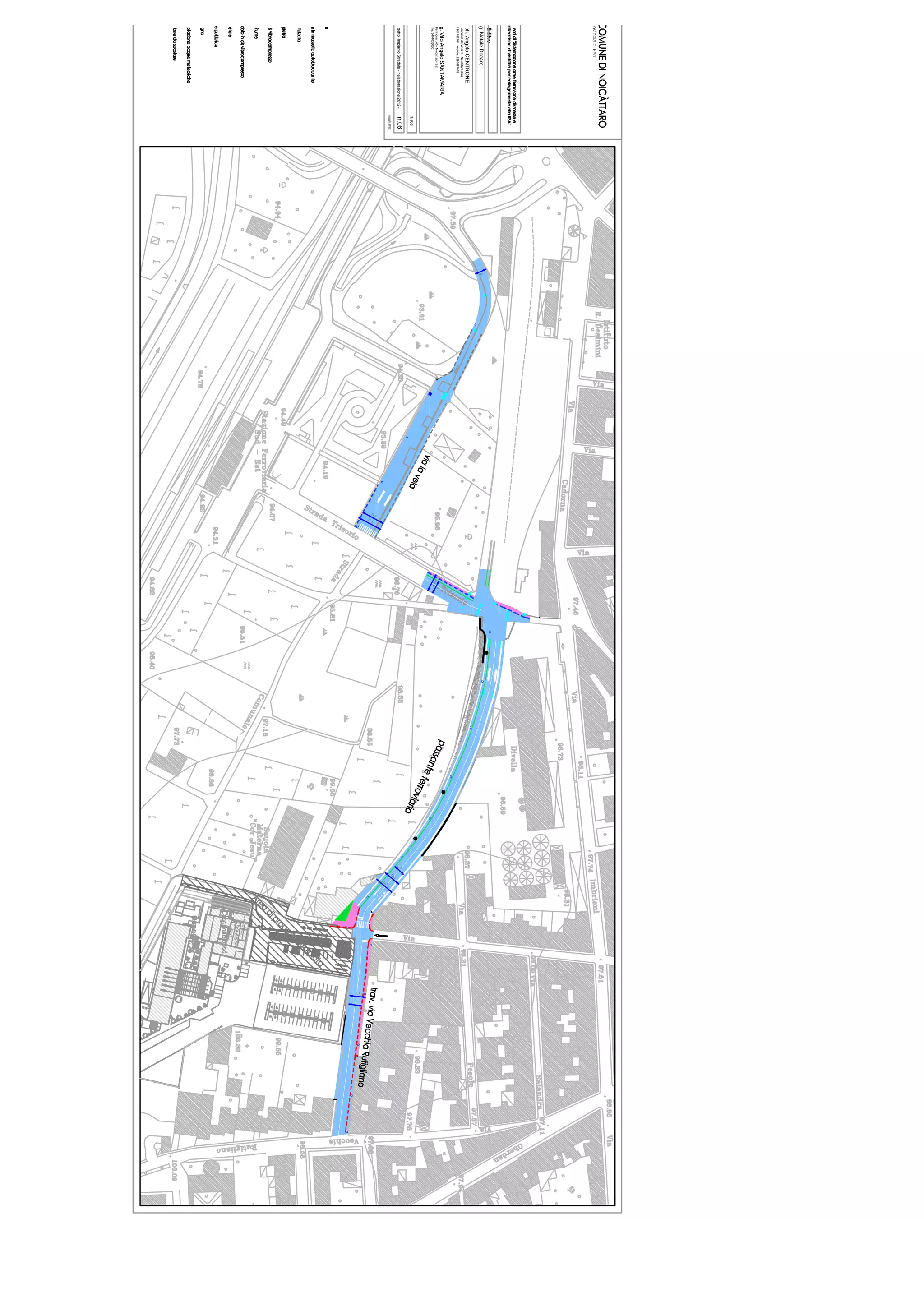 Progetto strada collegamento rsa | PDF