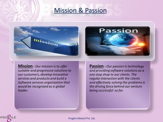 Progile Infotech Pvt. Ltd. Profile | PPT