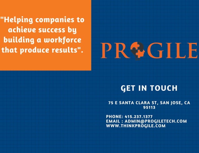 Progile Tech Brochure Ppt